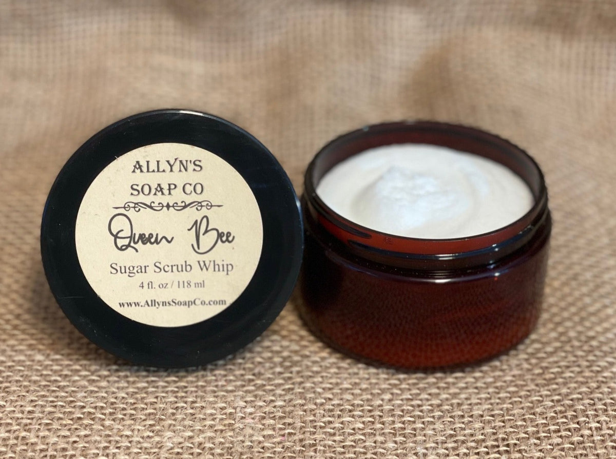 Queen Bee Sugar Scrub Whip – Allyn's Soap Co